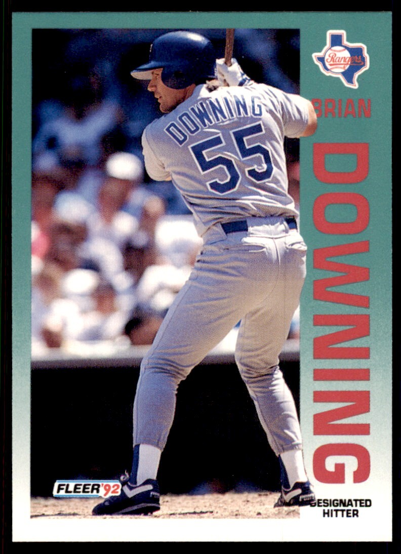 1992 Fleer Brian Downing Baseball Cards #302 | eBay