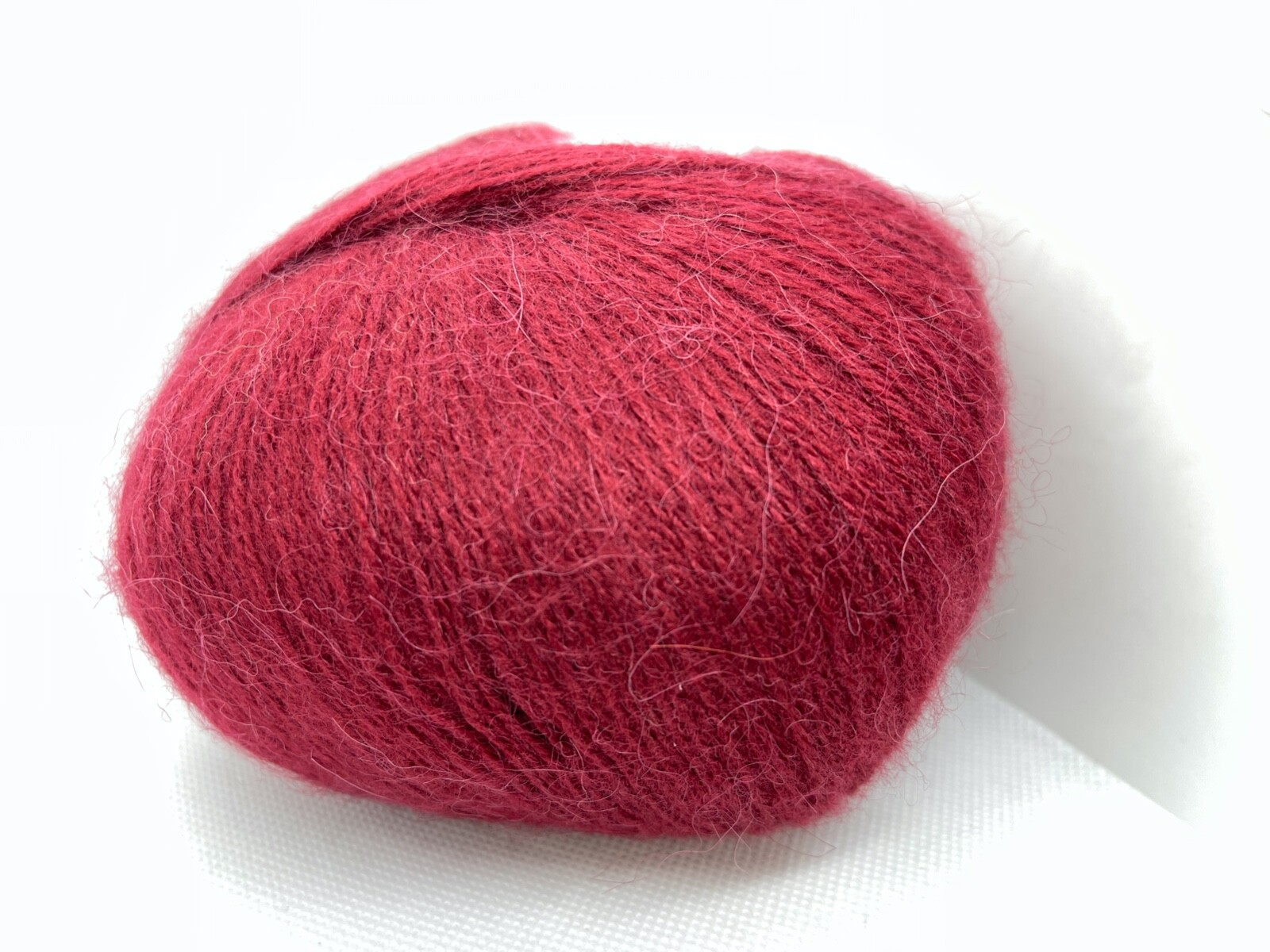 Burgundy Angora Solid 77627 Ice Yarns Acrylic Angora Wool Blend 100gram ...