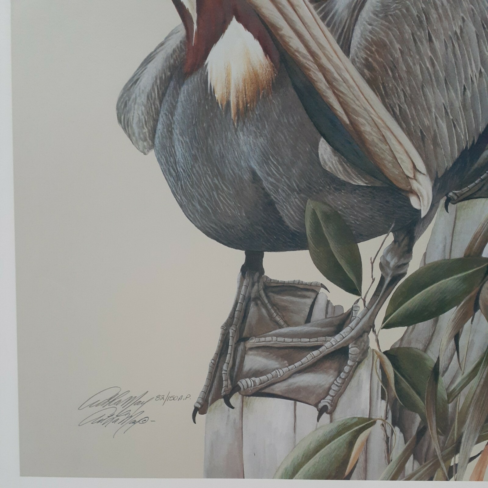 Rare Art LaMay Double Signed A/P- LE 82/ 150 "Southern Exposure" 30.5 ...