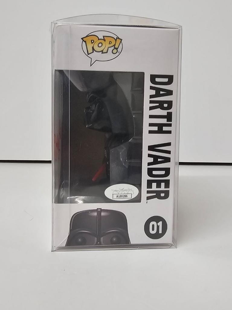 Funko Pop! Star Wars Darth Vader #01 Autographed By Christine Galey New ...