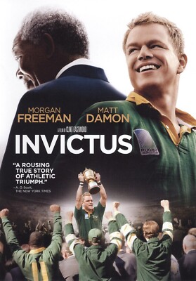 Invictus DVD (Widescreen) w/ Matt Damon, Morgan Freeman | BRAND NEW ...