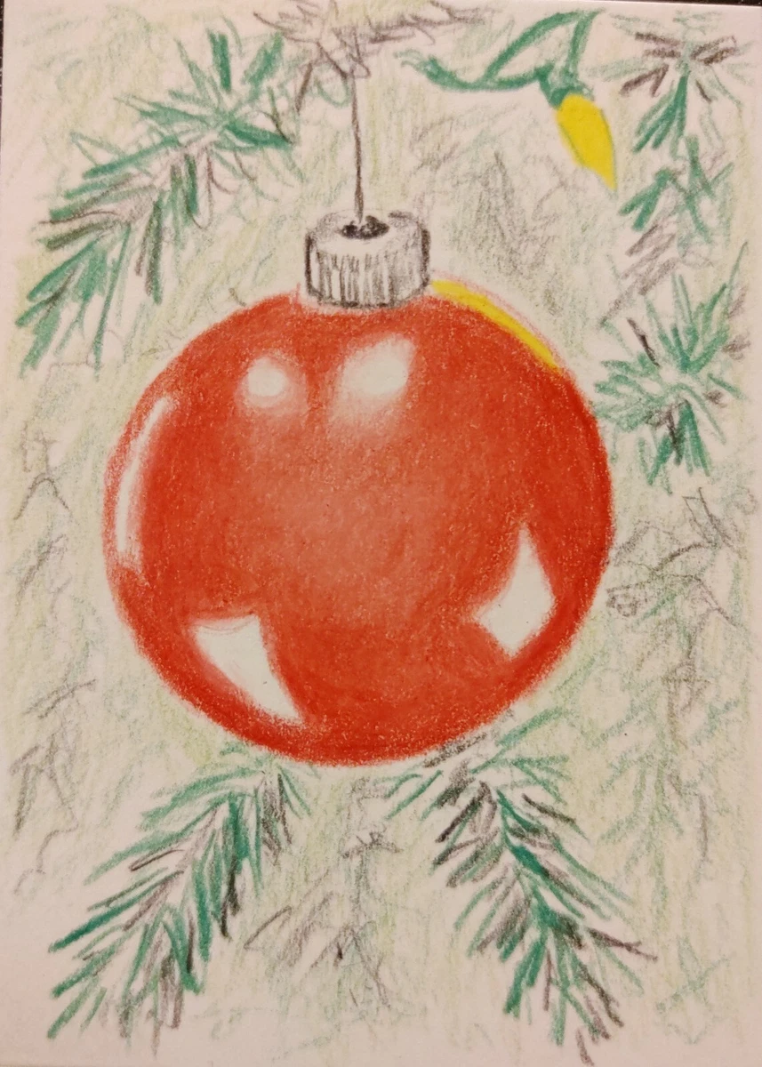 Christmas Pencil Drawing