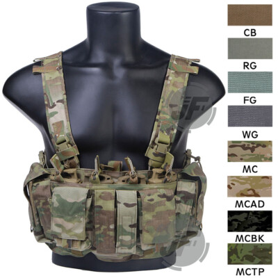 Emerson Tactical UW Chest Rig Gen IV with 5.56 9mm Pistol Magazine ...