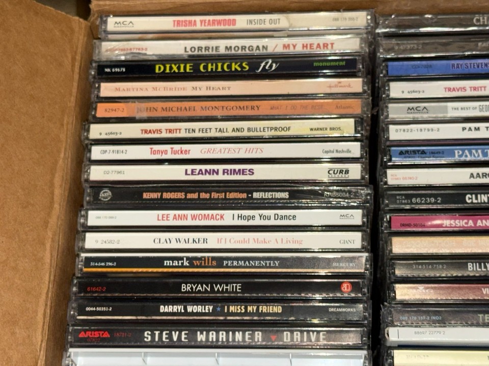 *LOT OF 75 CDS* Country Music CD Collection ALL GREAT TITLES Strait ...