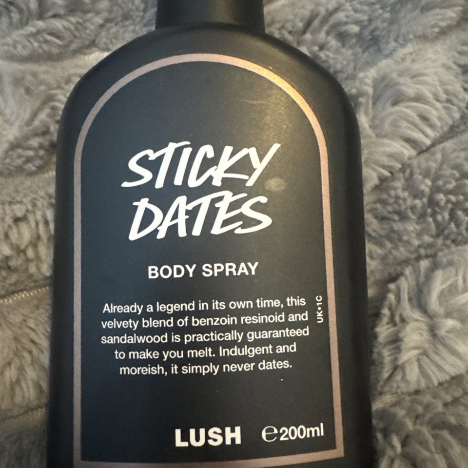 Lush Sticky Dates Body Spray Limited Edition | eBay UK