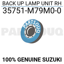 3625565D00 Genuine Suzuki Lamp Unit Back up RH 36255-65d00 for sale ...