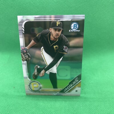 2019 Bowman Chrome Prospects Base #BCP-224 Joe Jacques - Pittsburgh ...