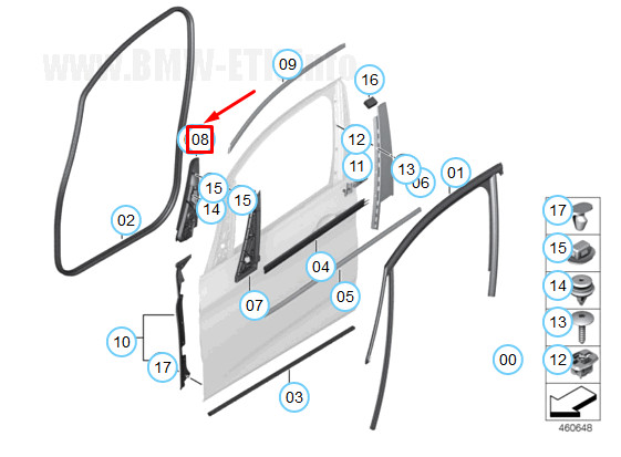 NEW BMW 2 F45 CORNER MOULDING INTERIOR LEFT 51337403787 7403787 OEM NO ...