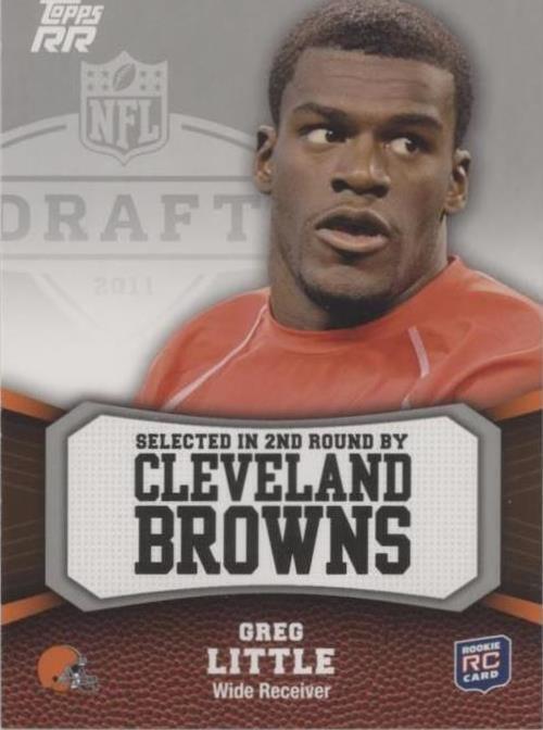 2011 Topps Rising Rookies - Greg Little #105 (RC) for sale online | eBay