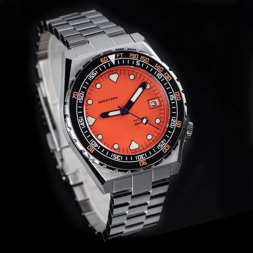 Seestern V3 S407-600T.T Ceramic Bezel 200m NH35 DIVER'S Sport Watch ...