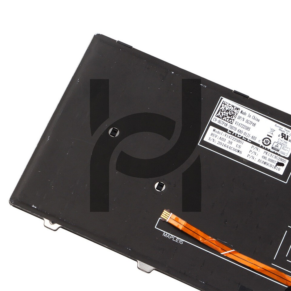 US Keyboard Backlight for Dell Latitude 3550 3560 3570 3580 Inspiron ...