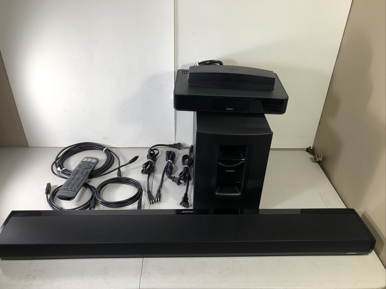 Bose SoundTouch 130 Home Theater System Cinemate Sound bar SubWoofer ...