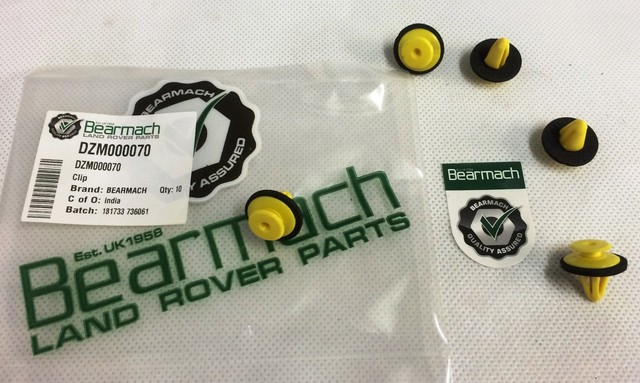 Bearmach Land Rover Discovery 4 A-post-b-post Trim Retaining Clips ...