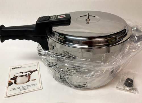 ULTREX Innova Stainless Steel 8 QT Non-Stick Pressure Cooker 42018K (w ...