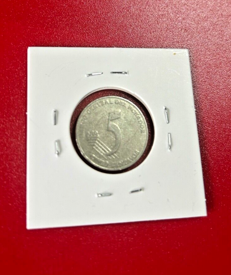 2000 ECUADOR 5 CINCO CENTAVOS COIN - NICE WORLD COIN !!! | eBay