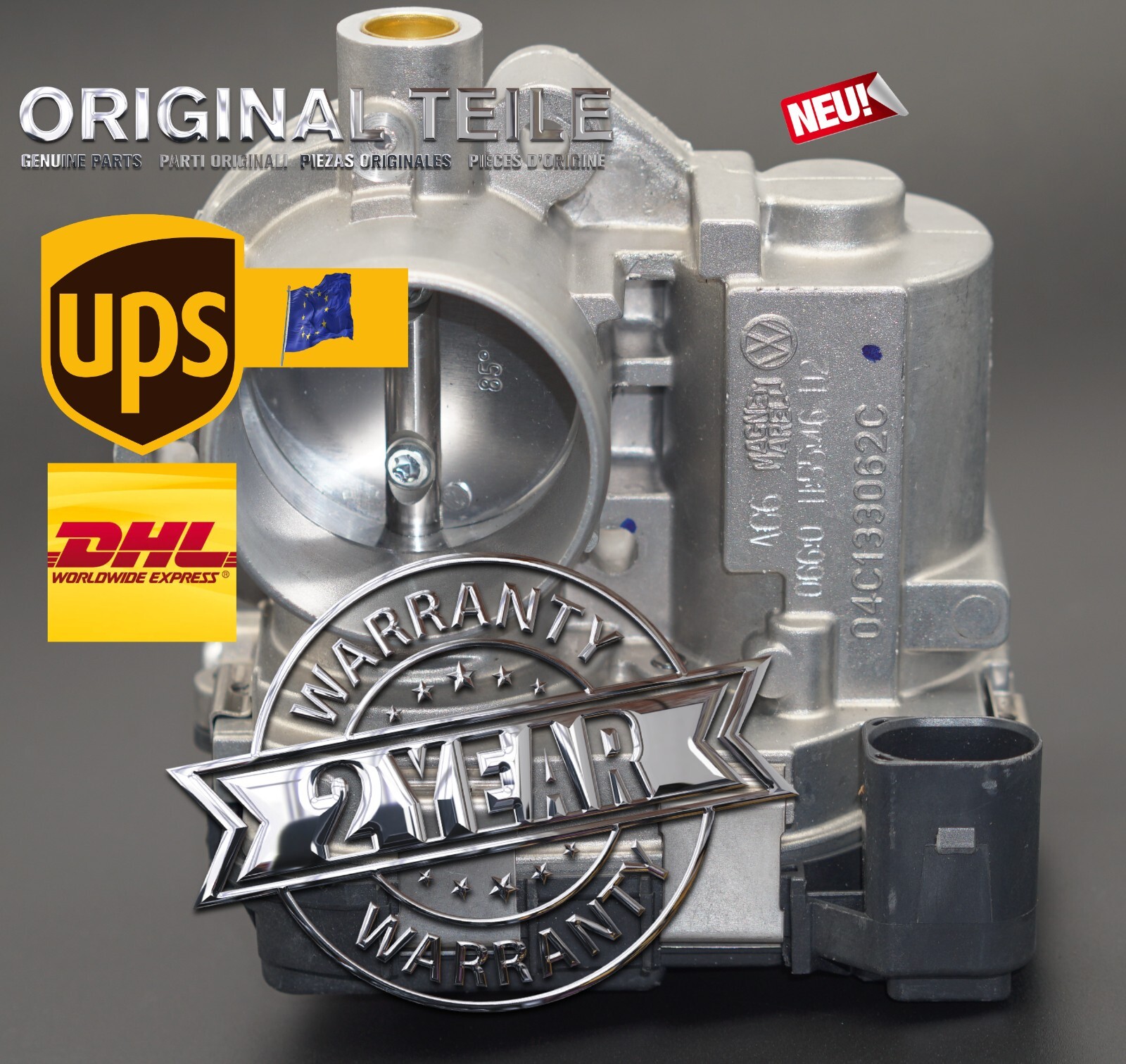 K23 Genuine 2019 VW TSI Petrol Throttle Body 04C133062C for sale online ...