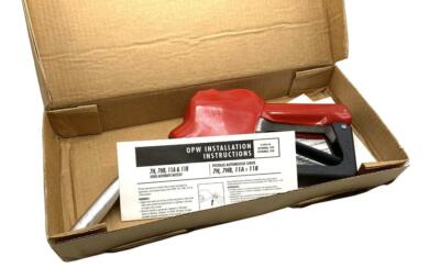 OPW 11BP-0400 Red Fuel Dispensing Nozzle With Duratuff Lever & Lever ...