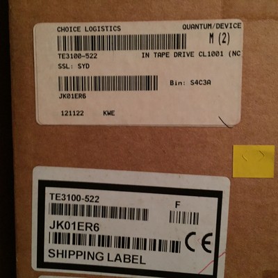 QUANTUM CL1001-SB N7101 LTO-2 SCSI LVD Internal H/h Standalone NEW ...