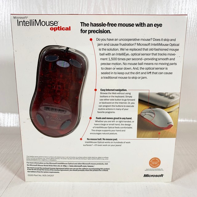 Microsoft IntelliMouse Optical USB 5 Button Mouse for sale online | eBay