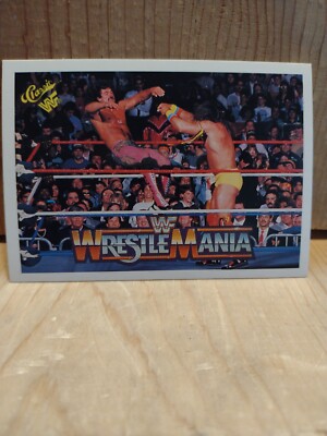 1990 WWF WRESTLE MANIA #104 ULTIMATE WARRIOR / RAVISHING RICK RUDE Q1 ...