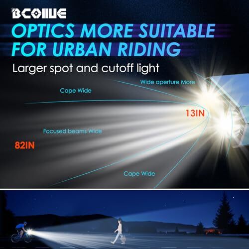 Bike Lights 10000 lunmen Super Bright Bike Light 8 1200 lumen bike ...