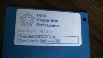 Gold Medallion Software - Goodbye Galaxy - floppy disk 3.5 inch ...