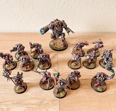 Warhammer 30k Horus Heresy - Painted Word Bearers Army - (9700) | eBay