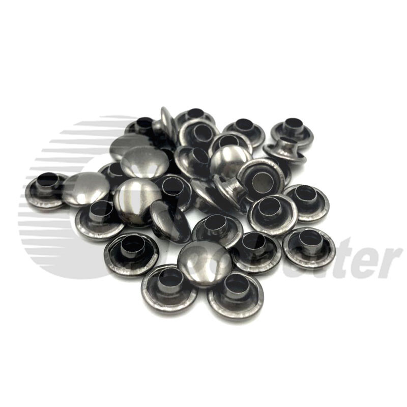 Double Cap Rivets Stud Rapid Rivets Leather Craft Repair 5mm 8mm 9mm ...