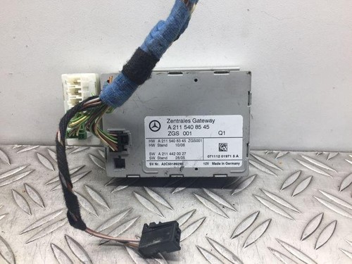 MERCEDES-BENZ E W211 Gateway Control Unit A2115408545 A2115408345 | eBay