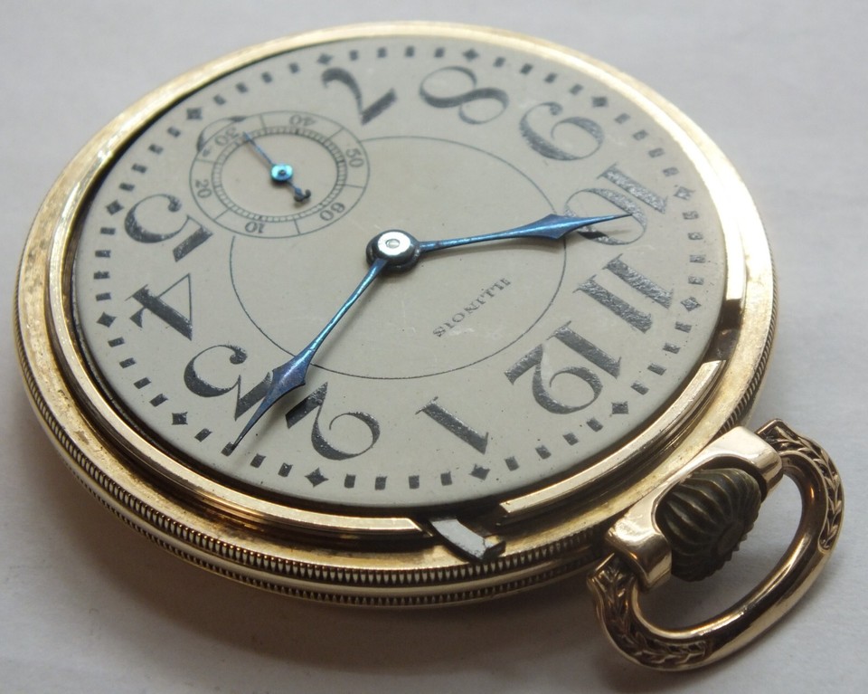 Illinois Sangamo Special 17S 23J Railroad Grade 1920 Pocket Watch Runs ...