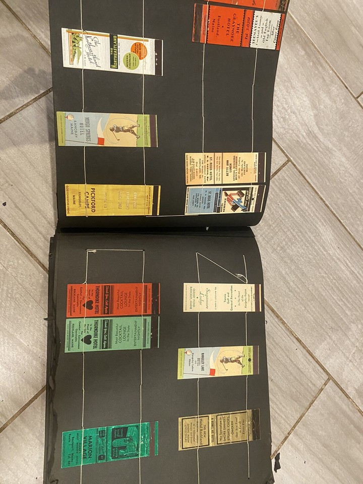 Huge Collection Of Hotel Matchbook Covers From The 1930s-40s Great ...