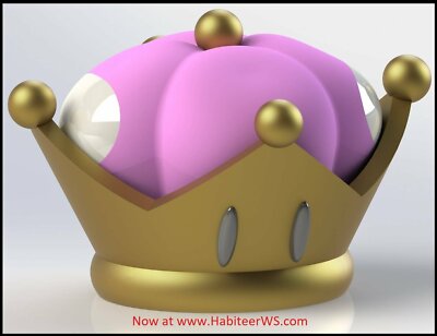 Bowsette Crown Super crown from Super Mario Bros. Toadette | eBay