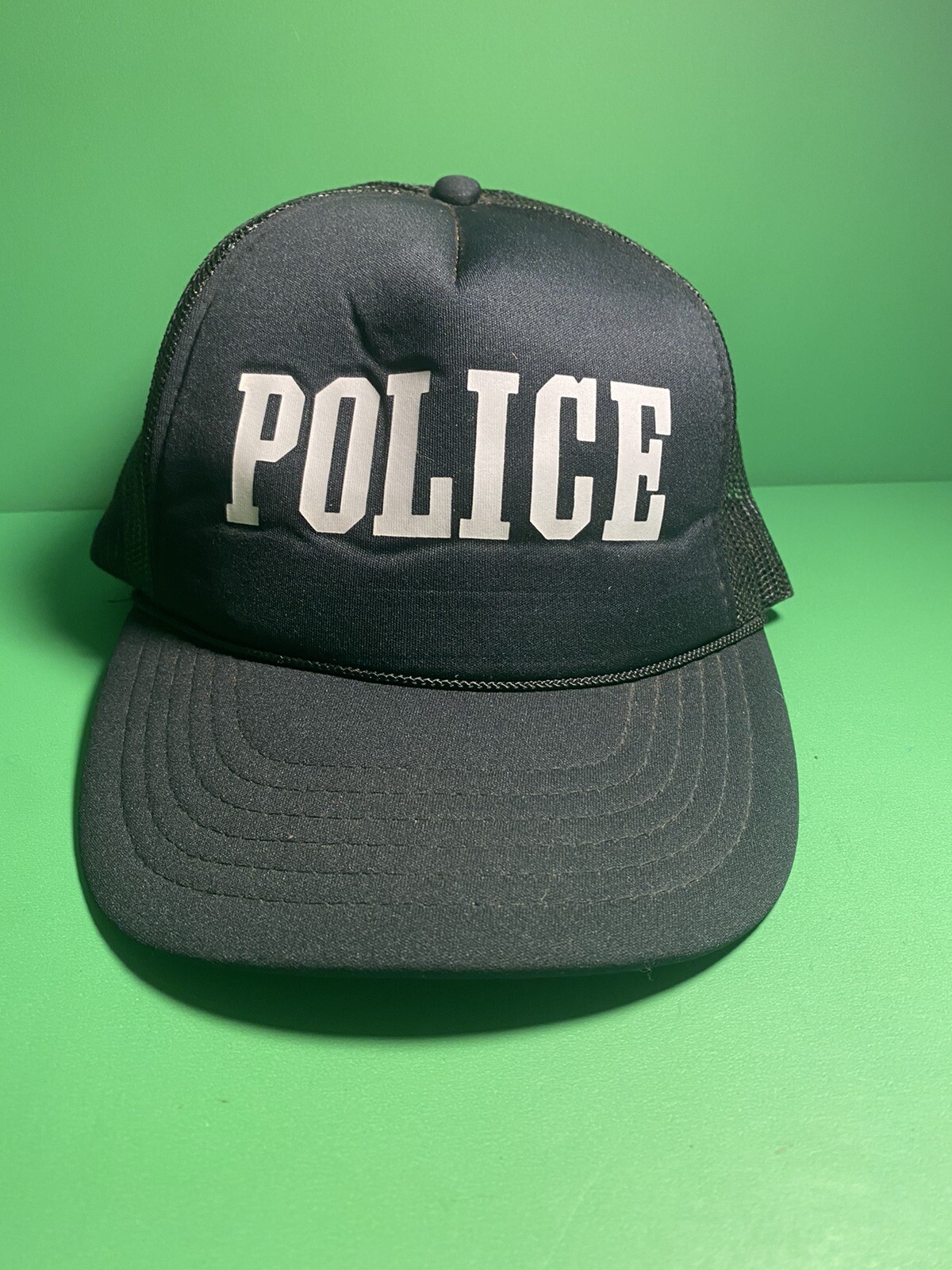 vintage Classic letter Spell Out Law Enforcement Police snapback ...