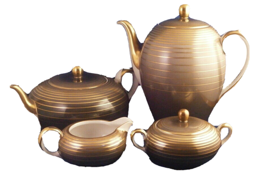 Eames Era Fuerstenberg Porcelain Coffee / Tea Set Porzellan Service ...