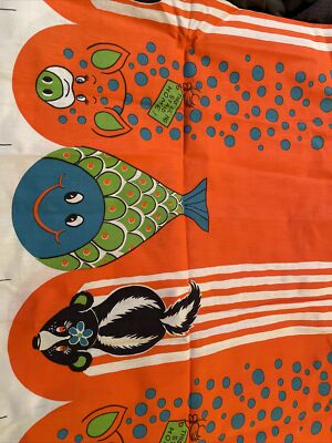 Vintage Funky Fun Fabric | eBay