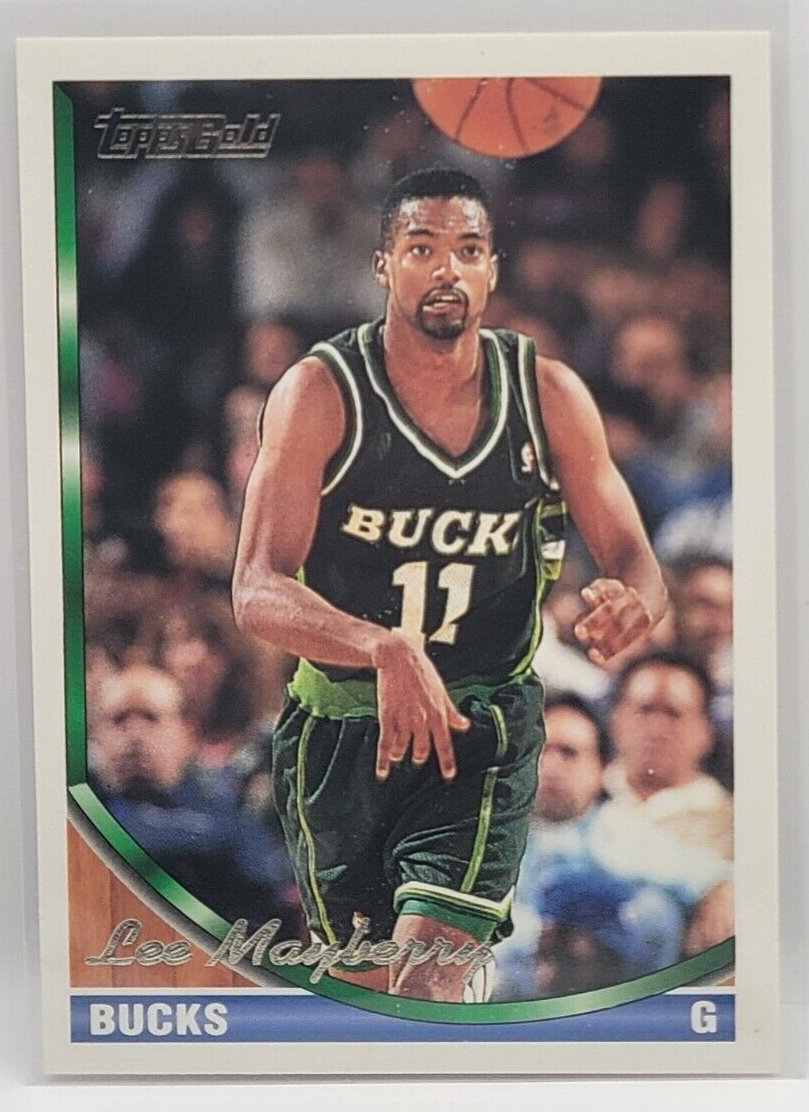 93-94 Topps Lee Mayberry Gold Parallel Card (Milwaukee Bucks) | eBay