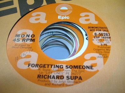 Rock Promo 45 RICHARD SUPA Forgetting Someone on Epic ( 9 | eBay