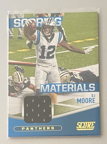 DJ Moore 2021 Score Scoring Materials Player Worn #SM3 Relic Patch ...