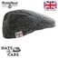 Genuine Harris Tweed Flat Cap 100% British Wool Scottish Stornoway ...