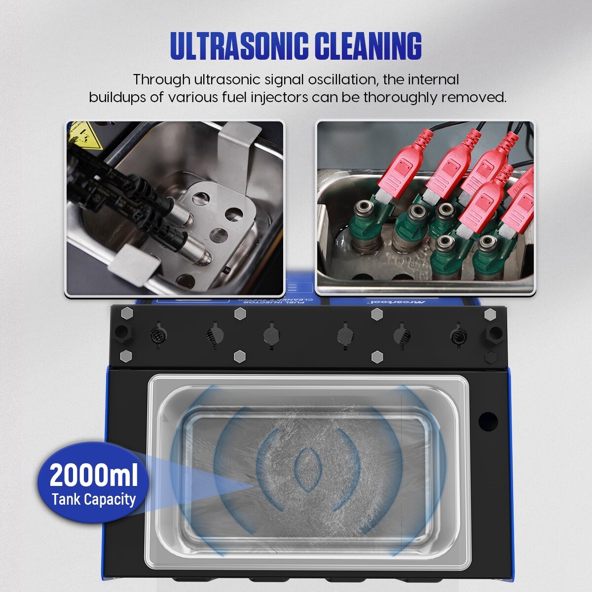 Fuel Injector Cleaner Tester Machine for Diesel Gasoline Standard GDI ...