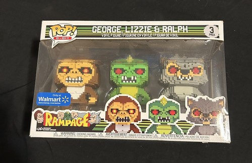 Funko Pop! 8-Bit: Rampage-3 Pack-George,Lizzie&Ralph - Walmart (WMT ...
