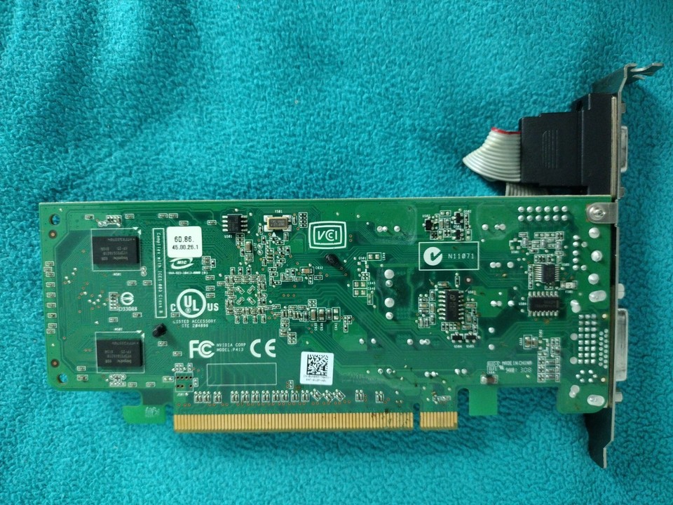 180-10413-0000-A01 Nvidia GeForce 8400GS 256MB GDDR2 64-Bit DVI / VGA / TV-Out P | eBay