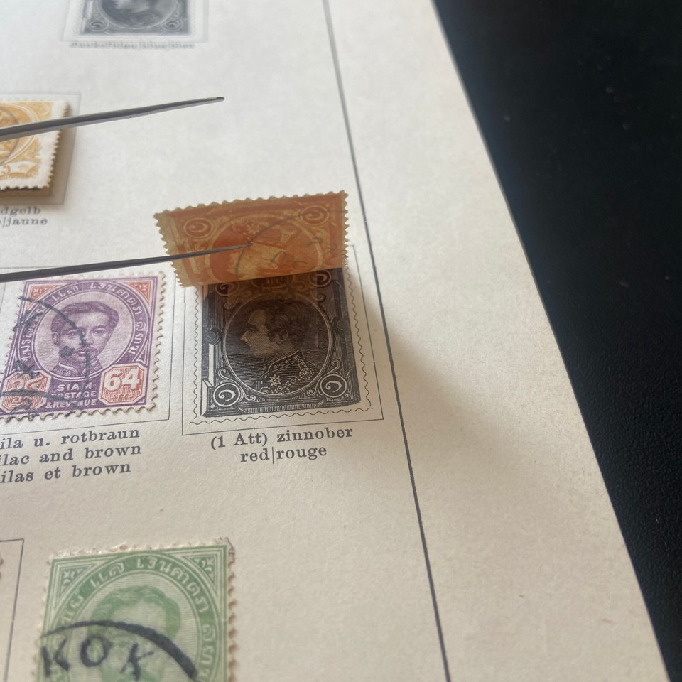 Siam Briefmarken Sammlung, SEHR GUT, Siam stamp collection, VERY GOOD ...