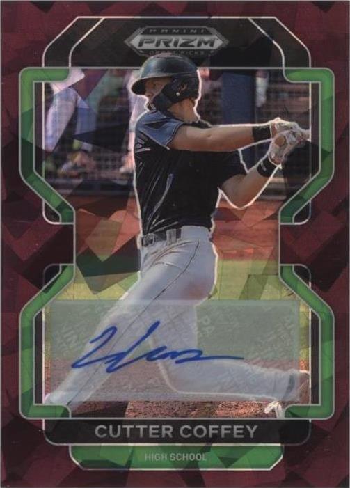 2022 Panini Prizm Draft Picks - Burgundy Cracked Ice Prizm Autographs # ...