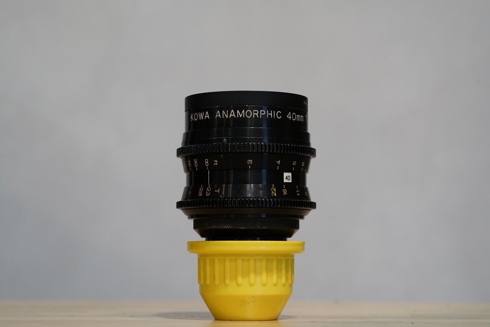 Kowa Cine Prominar Anamorphic lens Set 40,50,75,100 Rehoused Pl Mount ...