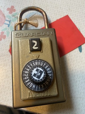 Vintage Guardian Key Lock Box | eBay
