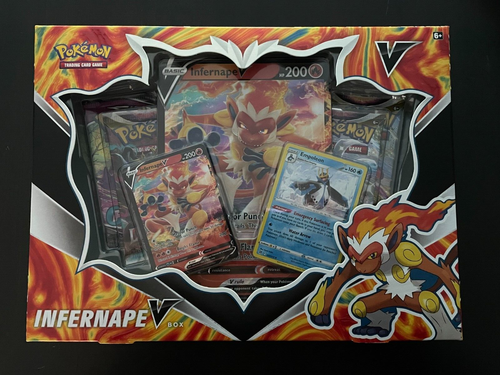 Pokémon TCG: Infernape V Collection Box Lost Origin NEW SEALED UNOPENED ...