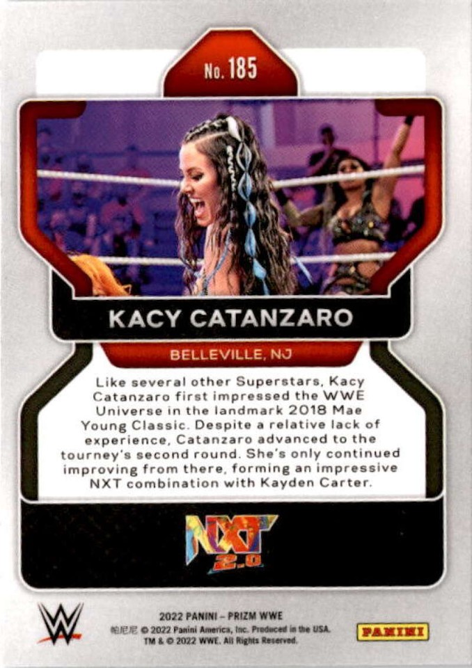 2022 Panini Prizm #185 Kacy Catanzaro NXT 2.0 Wrestling Card | eBay