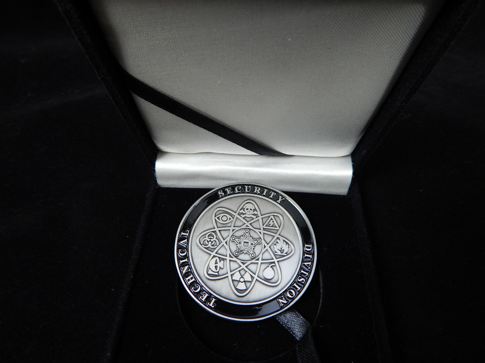 U.S. SECRET SERVICE TECHNICAL SECURITY DIVISION CHALLENGE COIN-1.75 ...