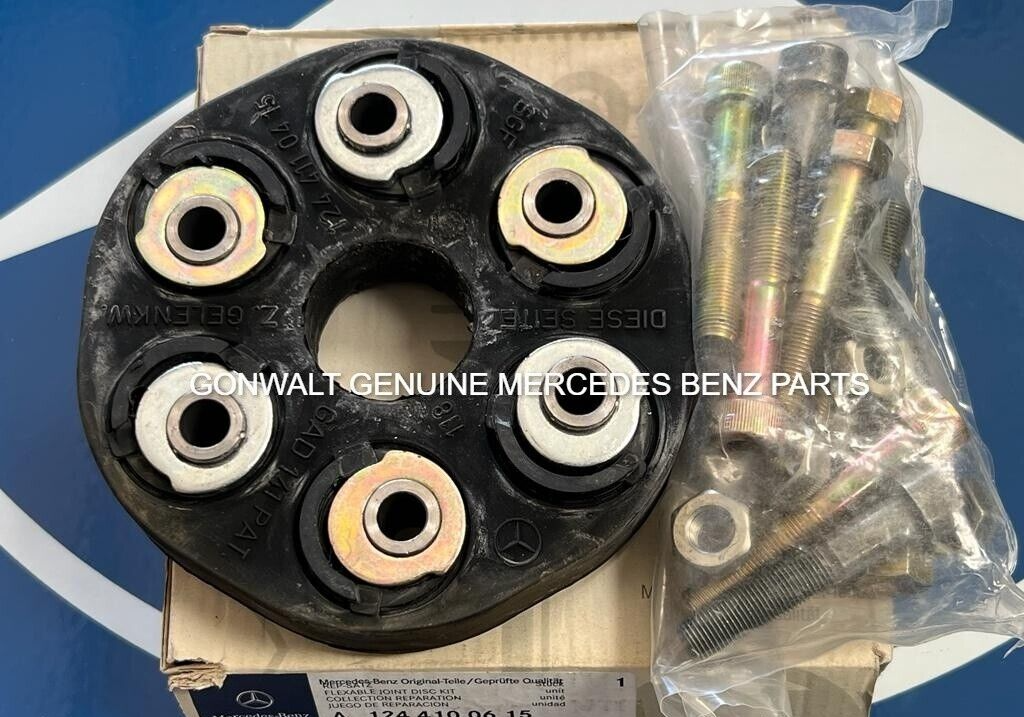 Mercedes Benz Genuine Front Drive Shaft Flex Joint Kit Bolts 190E OE ...